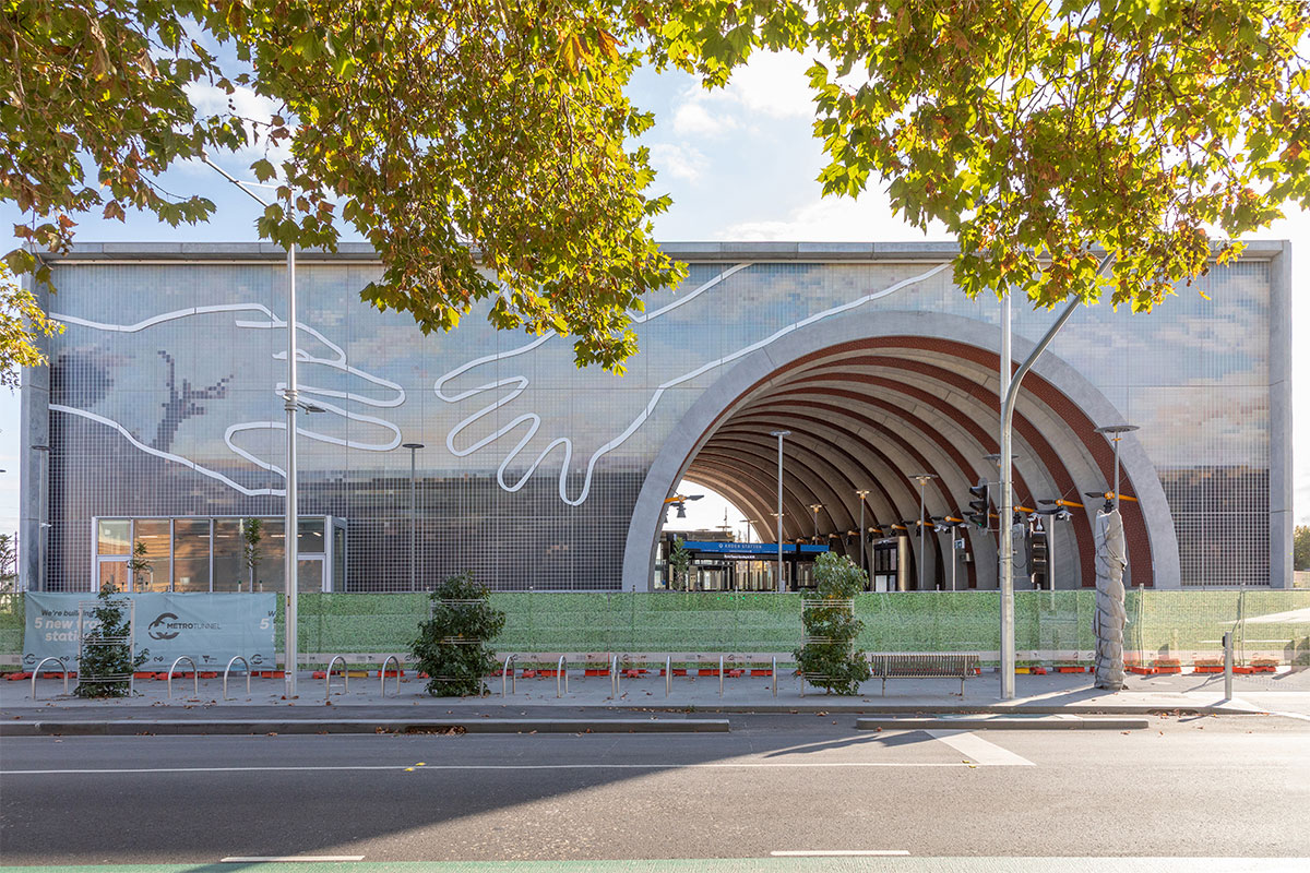 Arden Station: public art and eco-active surfaces for a new urban ...